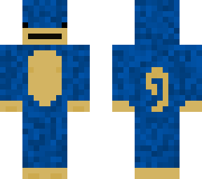 Blue Monkkey | Minecraft Skin