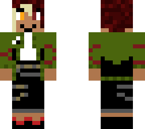 Farah Reyes No Eye Patch Of the Devil | Minecraft Skin