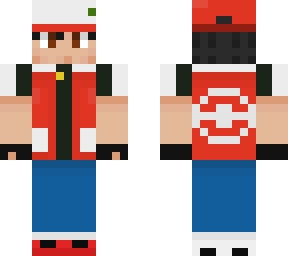 pokemon red | Minecraft Skins