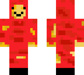 Tattered Potato Traveler front facing | Minecraft Skin