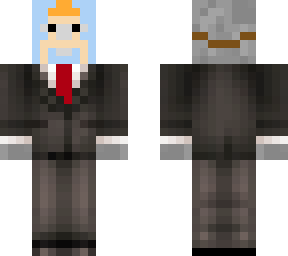 my version of the old farzy skin v2 but with a mask | Minecraft Skin