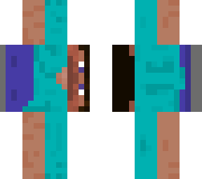 sideways steve | Minecraft Skins