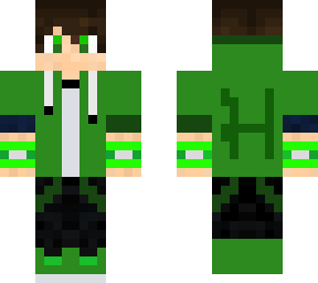 Green Eystreem JR | Minecraft Skin