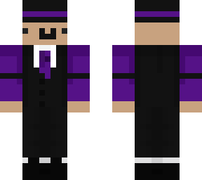 Purple News Reporter | Minecraft Skin