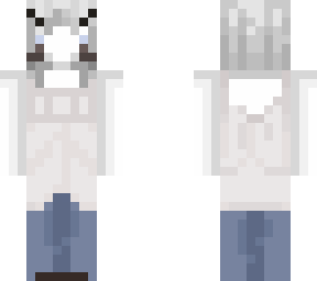 White ant girl | Minecraft Skin