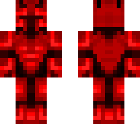 red warrior | Minecraft Skin