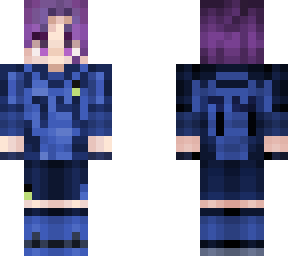 Mikage Reo (Blue Lock Eleven uniform) | Minecraft Skin
