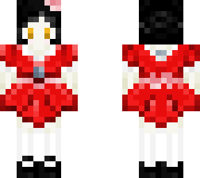 The Scarlet Stranger | Minecraft Skin