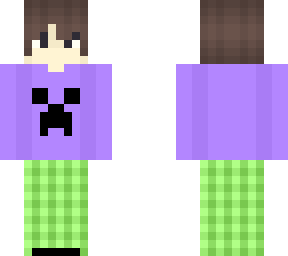Boy - Gamer - PvP - Sweat - Eyebrow Skin - Casual | Minecraft Skin