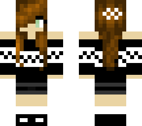 Aphmau’s Lucinda but with brown hair | Minecraft Skin