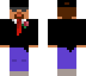 Steve in a suit | Minecraft Skin