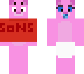 Pinky and Panky | Minecraft Skin