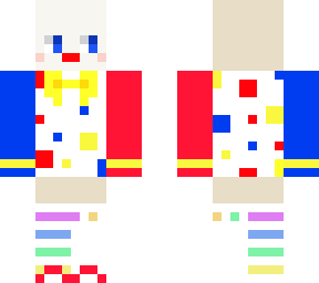 [WIP] clown girl | Minecraft Skin