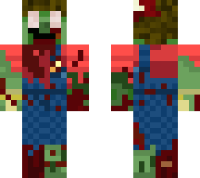 Zombie mario dirty | Minecraft Skin