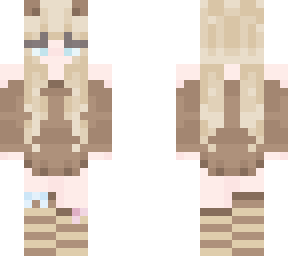saunders8909 bear girl outfit | Minecraft Skin