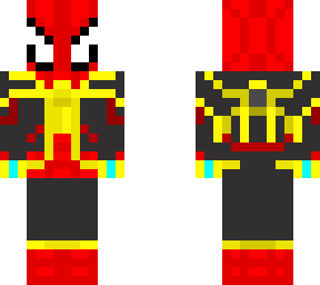 Spiderman Integrated Suit | Minecraft Skin