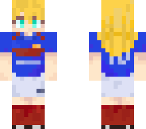 Elle Sid Pierre - Captain Tsubasa | Minecraft Skin