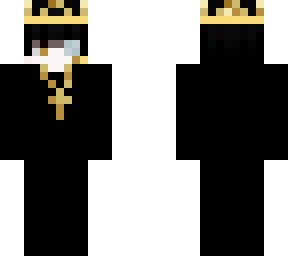 gold and black | Minecraft Skin