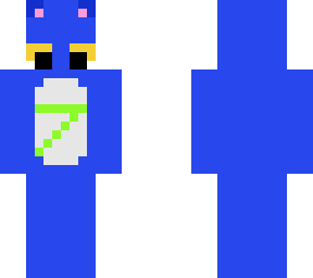 Blue Countdown Cat (7 Days!)*^+-_ | Minecraft Skin