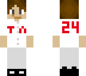 baseball player from my own team | Minecraft Skin