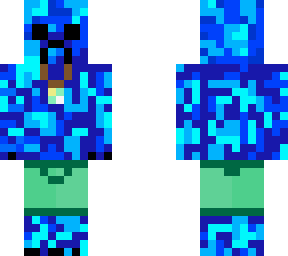 blue creeper at the beach ...