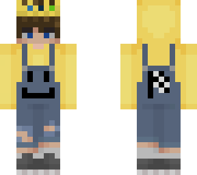 carrera con corona de tecno balde | Minecraft Skin