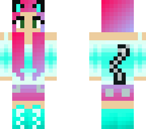 rainbow cat | Minecraft Skins