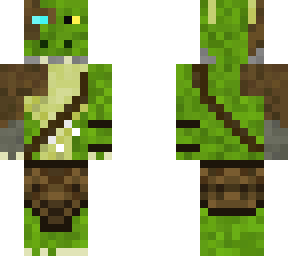 Cyborg lizard | Minecraft Skin