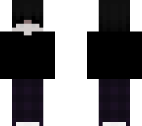 Eboy with purple pajamas | Minecraft Skin