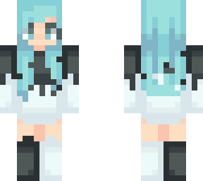 Frost girl-Cream | Minecraft Skin