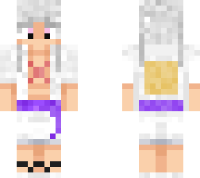 gear 5 luffy | Minecraft Skins