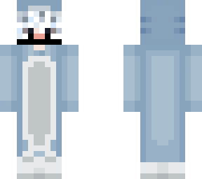 gojo shark | Minecraft Skin