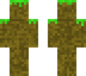 grassblock man | Minecraft Skin
