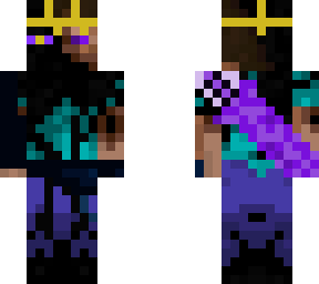 King enderman Steve... | Minecraft Skin