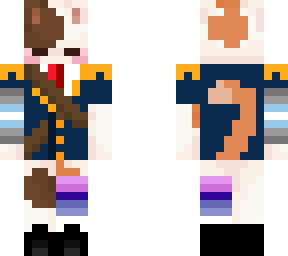 lmanberg uniform cat demiboy and omni | Minecraft Skin