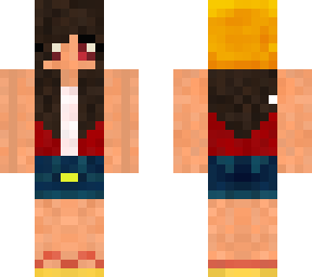 luffy girl | Minecraft Skins
