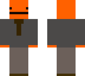 Orange imp | Minecraft Skin
