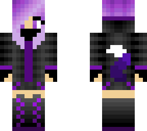 Purple Fox Ninja | Minecraft Skin