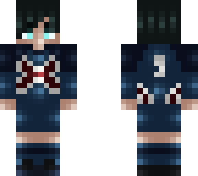 Rin Itoshi | PXG - Blue Lock | Minecraft Skin