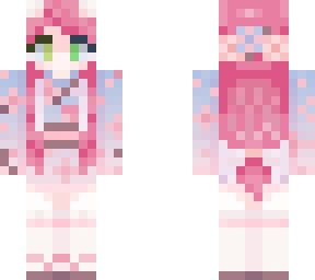 Sakura Pink Spring | Minecraft Skin