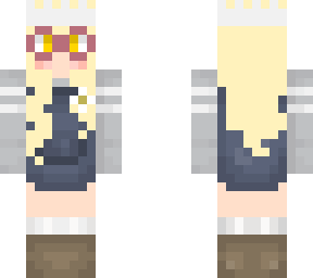ShubbleYT w/ glasses | Minecraft Skin