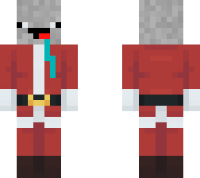 Stone Noob As Santa | Minecraft Skin