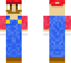 Mario Characters Minecraft Skins