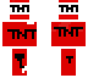 tnt man | Minecraft Skin