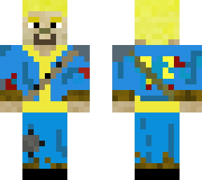Vault Boy Steve (Fallout) | Minecraft Skin
