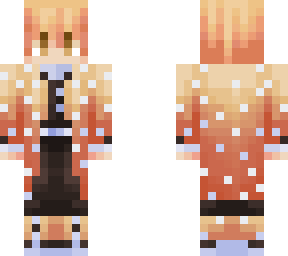 Zenitsu op | Minecraft Skin