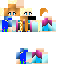 Anna and Elsa | Minecraft Skin