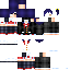 Rikka takanashi sleeping | Minecraft Skin