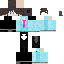 Twisted Wolf/Wolfy/Silver Humanised (for freddy) | Minecraft Skin