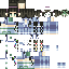 tenko chabashira with rainbow bands | Minecraft Skin
